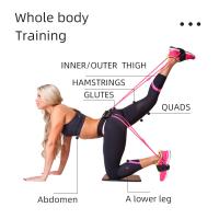 China Multifunctional Loop Resistance Band Ultralight Odorless For Bigger Glutes for sale