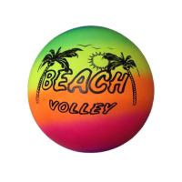 China Sport Design Rainbow Inflatable Playground Ball Odorless Antiburst for sale