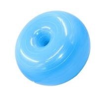 China Antibrust Odorless Donut Exercise Ball , Multicolored Yoga Donut Ball for sale