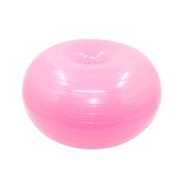 China Nonslip Donut PVC Yoga Ball Wear Resistant Recycled For Indoor Sports for sale