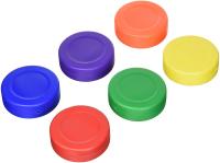 China Solid Durable PVC Coloured Hockey Pucks Non Toxic Eco Friendly for sale