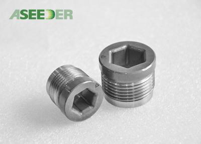 China High Precision Oil Spray Head Thread Nozzle Cemented Carbide Wear Parts for sale