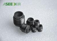 China Plum Blossom Type Drill Bit Nozzle Sintered Tungsten Carbide Materials for sale