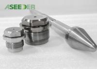 China Custom Tungsten Carbide Valve Components , Valve Assembly 4/64