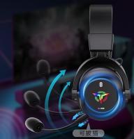 China G4000 2.4G China Manufacturer OEM ODM Gaming Headset Custom Logo Packaging RGB Wireless Esports Game Headphones Bulk Wholesale for sale