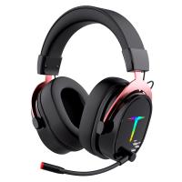 China G1000 Factory OEM Dual Mode Wireless Gaming Headphone Long Battery Life 7.1 Surround Sound Detachable Microphone Esports Headset for sale