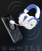 China Scorpion G7000 Game Headphone Low Latency Mold RGB Wireless Dongle 2.4G Game Headset for sale