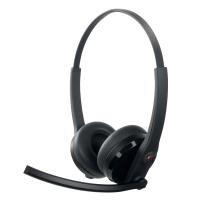 China TX06CE Call Center 2 in 1 Wireless and Wired ENC Wired Headphones Dual-Mic Noise Cancelling Headset for sale