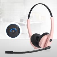 China 2026 06A Wireless ENC Noise Cancelling Headset Voice Control Game Learning Mode  Type-C Plug Wireless Headphones for sale