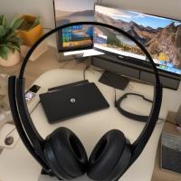 China 2026 06A Wireless ENC Noise Cancelling Headset Voice Control Game Learning Mode  Type-C Plug Wireless Headphones for sale