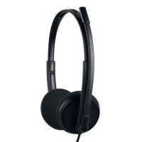 China Scorpion #1091 3.5mm/USB Stereo Wired Business Headset Customer Service Use Noise Cancellation Built-In Microphone for sale