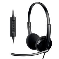 China Scorpion #1093 Wired 3.5mm/USB/type-c + USB Stereo Business Headset ENC Noise Cancellation Headset for sale