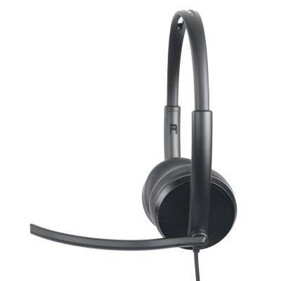 China Scorpion #1093DE Professional Office Headset 3.5mm/USB Stereo Wired Business Headset  Noise Cancellation Headphone for sale