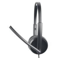 China Scorpion #1093DE Professional Office Headset 3.5mm/USB Stereo Wired Business Headset  Noise Cancellation Headphone for sale