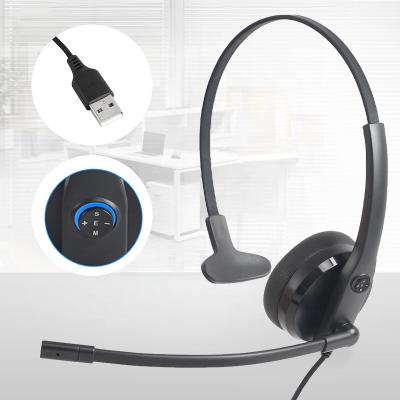 China Call Center Accessories ENC Wired Headphones 2026 Dual-Mic Noise Cancelling Game Mode Headset English Voice Input for sale