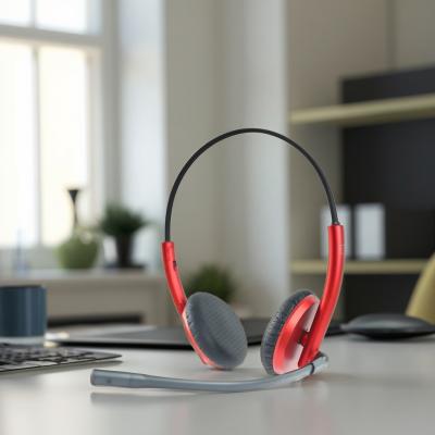 China 2025 Dual-Mic ENC Headphones  Wired Connection  ANC Newly Developed Memory Foam 20H Playtime for sale