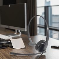 China 2025 Headset for Call Center Wireless Dual-Mic ENC Premium Material  Switchable ANC Voice Control | Game Mode for sale