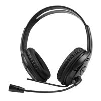 China Hot Sale in Ear Noise Canceling Microphone Wired Call Center Headset for sale