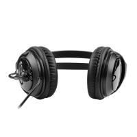 China Hot Sale in Ear Noise Canceling Microphone Wired Call Center Headset for sale