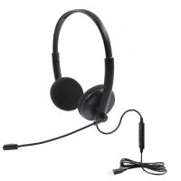 China Scorpion TX1091  IPX-4 Comfortable Office Work Headphone Noise Cancelling Call Center Headset  USB Headset for sale