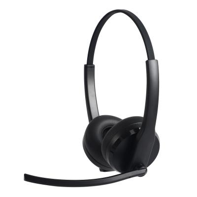 China Scorpion TX-806E 3.5mm/USB/Type-C Stereo Wired Business Headset Customer Service Use  Noise Cancellation Microphone for sale
