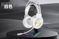 China Scorpion T100 Virtual 7.1 Surround Sound Gaming Headset USB Wired Over Ear Game Headphones With Noise Cancelling Mic RGB Light for sale