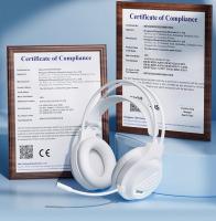 China Student Headphone Computer Headset Professional Call Center Noise Canceling School Headphpne for sale