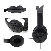 China School Headphone Wired USB Headset Professional Call Center Noise Canceling Headphone for sale