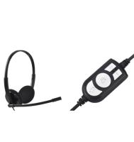 China 2026 Shenzhen Factory Call Center Dual-Mic ENC Wired Headphones with Breakthrough Technology for Ultra-Clear for sale