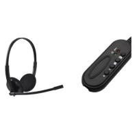 China 2026 TX-6092 New Release Ium Dual-Mic ENC Wired Headphones From Shenzhen Call Center Factory - Revolutionary ANC for Flawless for sale
