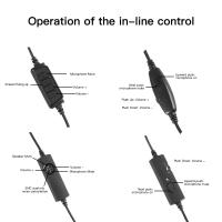 China 2025 Shenzhen Call Center Headset Factory: Dual-Mic ENC Wired Headphones with Cutting-Edge ANC for sale