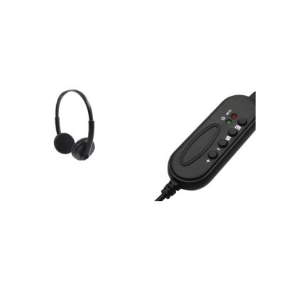 China 2025 Latest Shenzhen Call Center Headset Factory Dual-Mic ENC Headphones  Wired Connection  ANC Newly Developed for sale