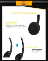 China Headphones, Wired Headset Telephone Headsets Headset Microphone Headset Noise Cancelling Wired Headset ENC Wired Headphones for sale