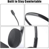 China Scorpion TX6091 Earphone with Adjustable Mic Perfect for Call Center Online Learning Office Business Use for sale