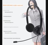 China Scorpion TX6091 Earphone with Adjustable Mic Perfect for Call Center Online Learning Office Business Use for sale