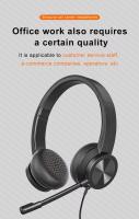 China Wired Headset Factory Wholesale Headphone Support OEM Logo USB 3.5MM Type-C Plug Headset for sale