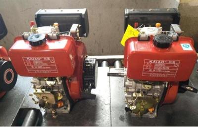 China Low Vibration Air Cooled Single Cylinder Diesel Engine with Precision Gear Drive System 5-15 HP for sale
