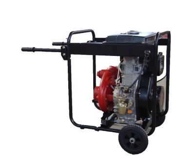 China Direct Connection High Pressure Diesel Pump with Handles and Wheels for Industrial Fuel Transfer for sale