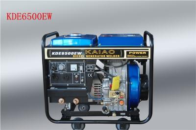 China Dual-Use Diesel Welding Generator with Open Frame Structure - 200-400 Amp Welding & 5-10 kVA Power Output for sale