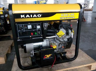 China 10KW 3000RPM Air Cooled Open Frame Diesel Generator for Shop and Factory Backup Power for sale
