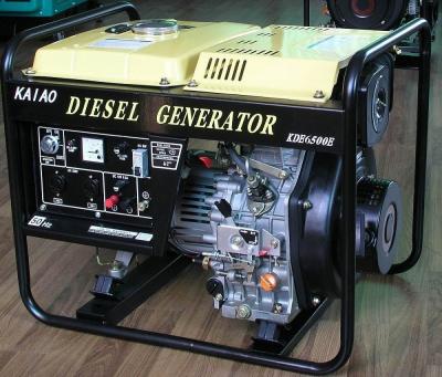 China Professional Open Frame Single Phase Diesel Generator for Home Use - 220V Residential Power Backup for sale