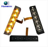China Customized Top Quality Waterproof Embedded LED Membrane Switch for sale