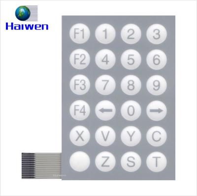China sealed electronic tact membrane switch keyboard with 3M468 adhesive for sale
