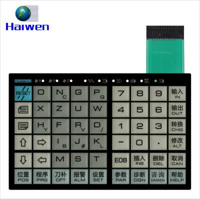 China Electric Matrix Metal Domes Membrane Keypad Switch With Clear LCD Window for sale
