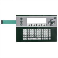 China PET/ PC membrane keyboard with led light for sale