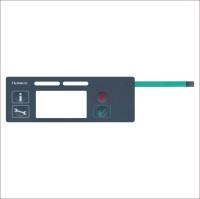China 3 button membrane switch keyboard with lcd window for sale