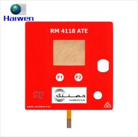 China 3 button membrane switch keyboard with lcd window for sale