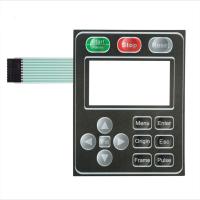 China Customized Waterproof Membrane Keyboard Switch with LED for sale