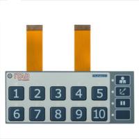 China Customized Waterproof Membrane Keyboard Switch with LED for sale