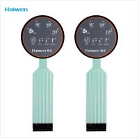 China Flexi Cable PET Circuit Membrane Switch With Matte Embossed Button for sale